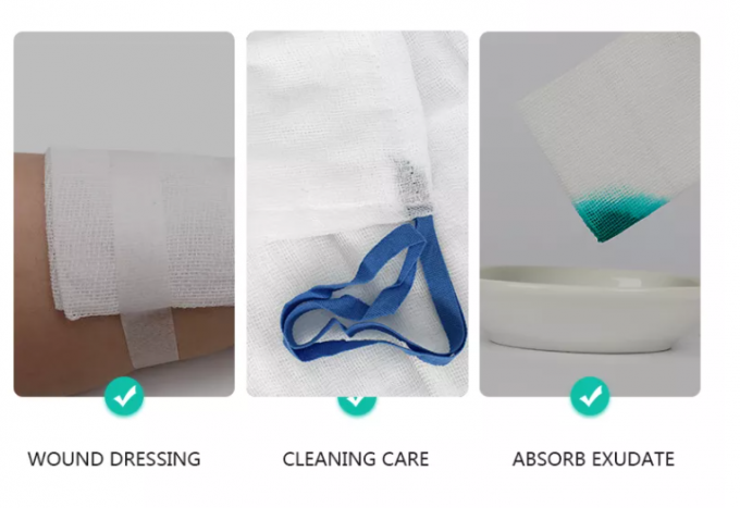 Xray Medical Gauze Swab 45*45 Abdominal Swab For Hospital Use